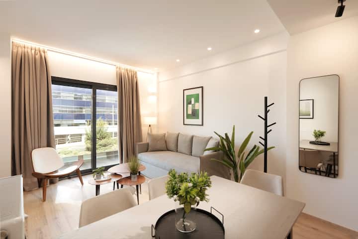 The Edge  Charming Apartment With Gym & Pool - Athens