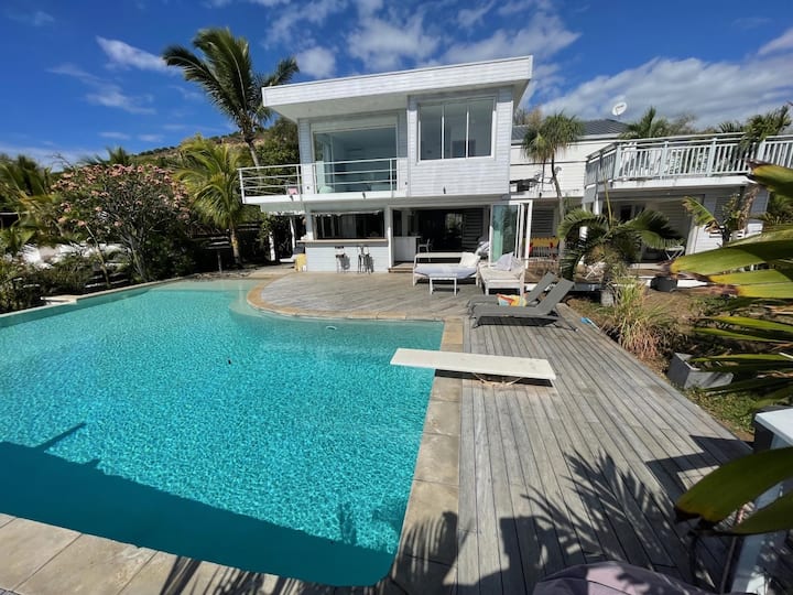 Villa Vue Mer Proche Plage - Saint-Gilles les Bains
