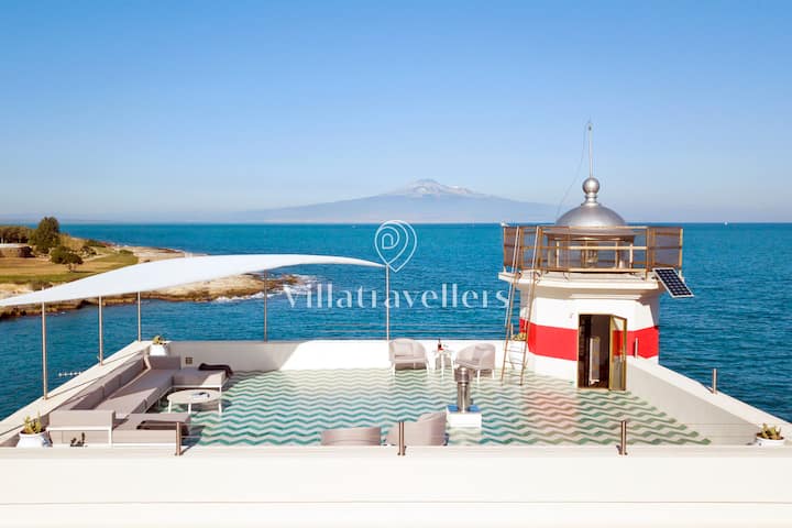 Villa Di Lusso Con Jacuzzi E Accesso Al Mare - Augusta