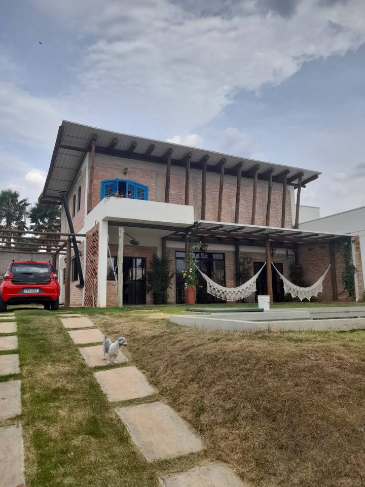 Suíte 3: Casa Com Piscina/lareira - Holambra