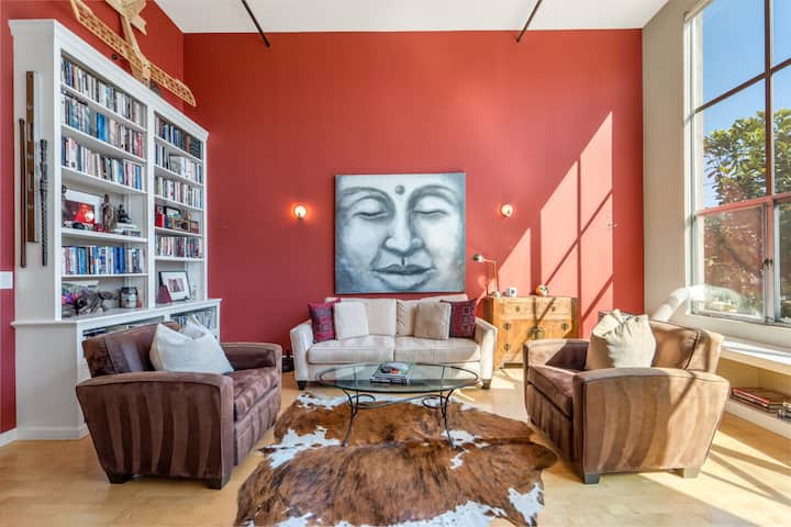 Spacious + Sun-filled 1br Loft - San Francisco