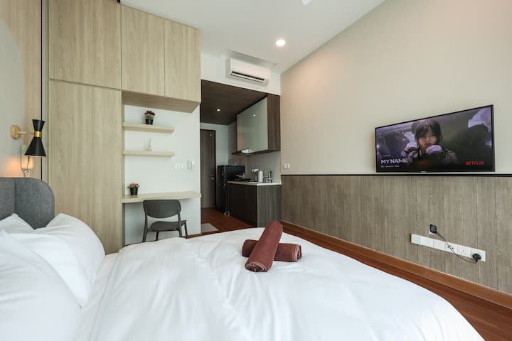 Luxe Studio | 2pax | Sunway | Greenfield Rsd - 梳邦再也