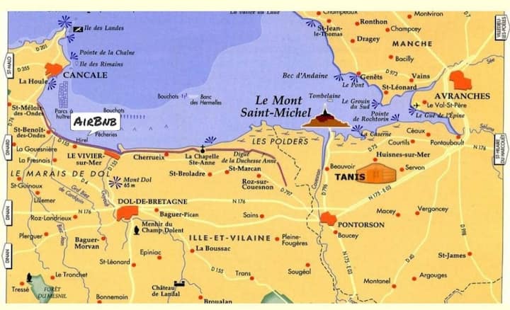 Chez Claudie.(proche Cancale-mont Saint Michel) - Le Vivier-sur-Mer