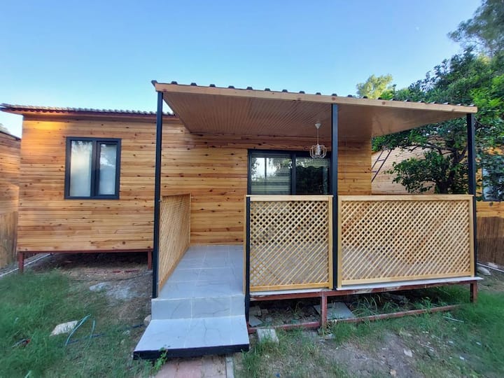 Doğanın Kalbinde Ahşap Ev - Konyaaltı