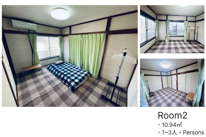 シングルルーム R2 3650円（2人まで同じ値段）｜みずほ台駅から無料送迎あり - 富士見市