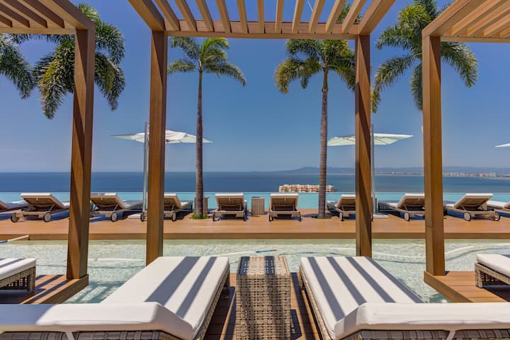 Sohopv Romantic Zone Rooftop Pool Gym Ocean Views - Puerto Vallarta