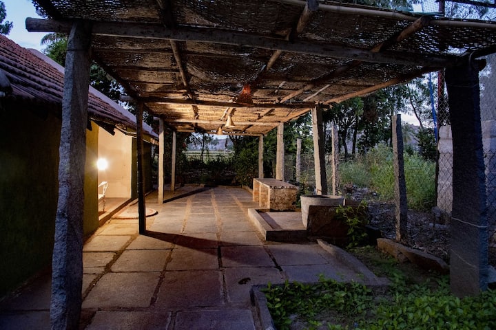 Joy In Nature 2 Beds Room, Room No-4 - Gangavathi