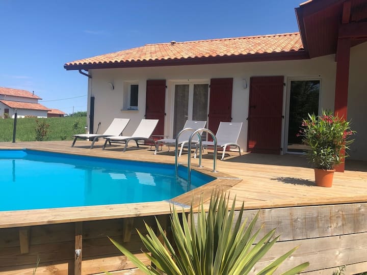 Havre De Paix Avec Piscine à 2 Pas De La Côte - Bidart
