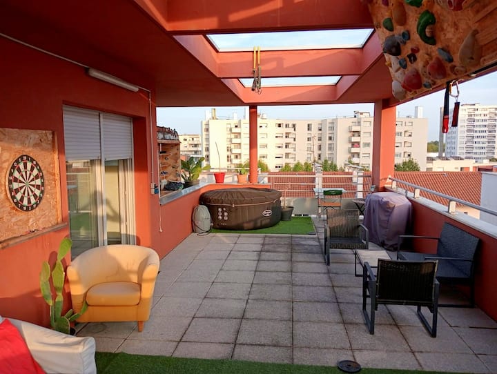 Duplex Avec Grande Terrasse - Lyon