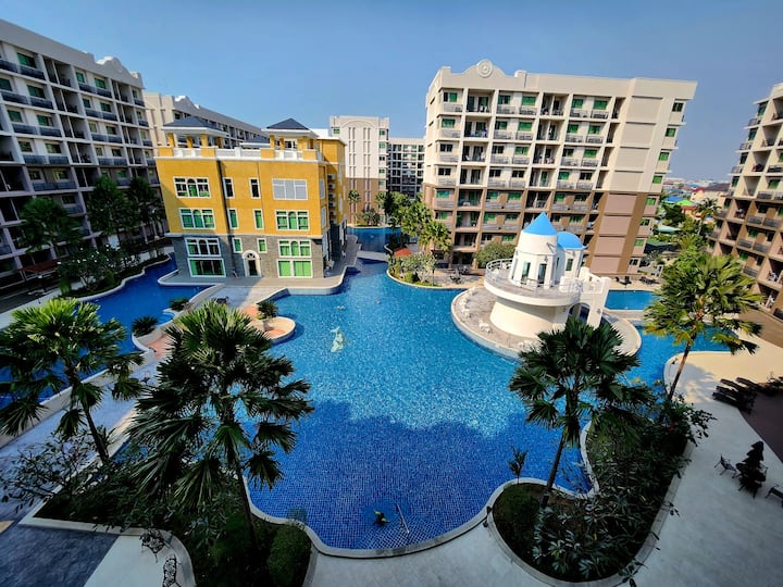 Lovely Pool View Arcadia 1 Bedroom Condo - Pattaya