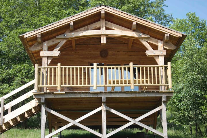 Cabane Marabout Avec Bain Scandinave - Remiremont