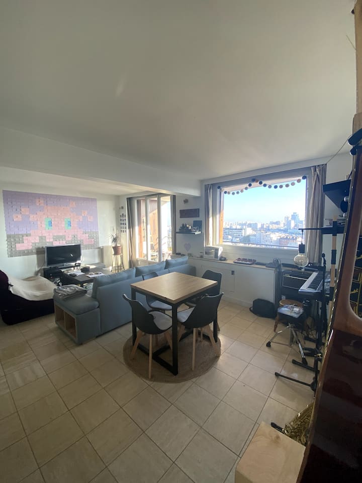 Appartement Quartier Montmartre - Belle Vue - Cathédrale Notre-Dame de Paris
