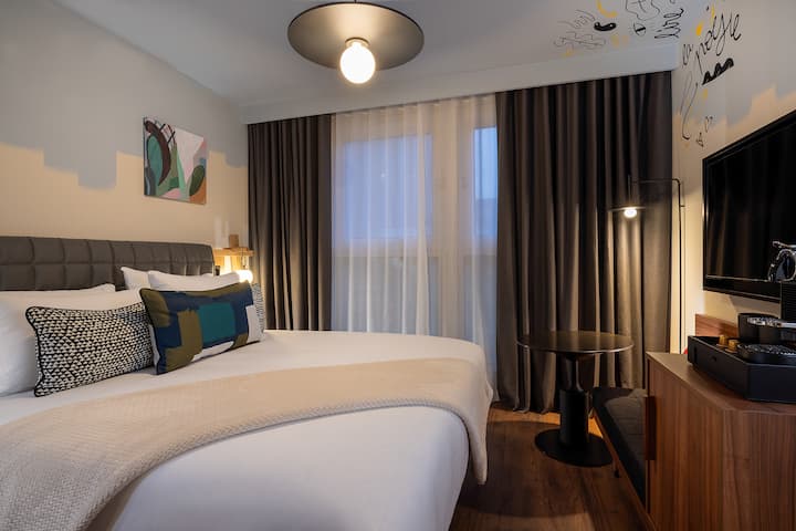 Chambre Double Moderne à Montparnasse - Paris