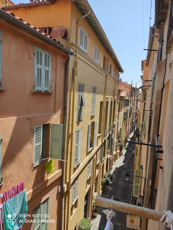 Rue Longue, Vista Mare - Mentone