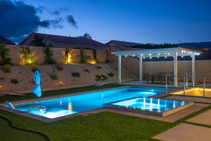 Casita/stepdown Firepit/temp Controlled Pool - Desert Hot Springs, CA