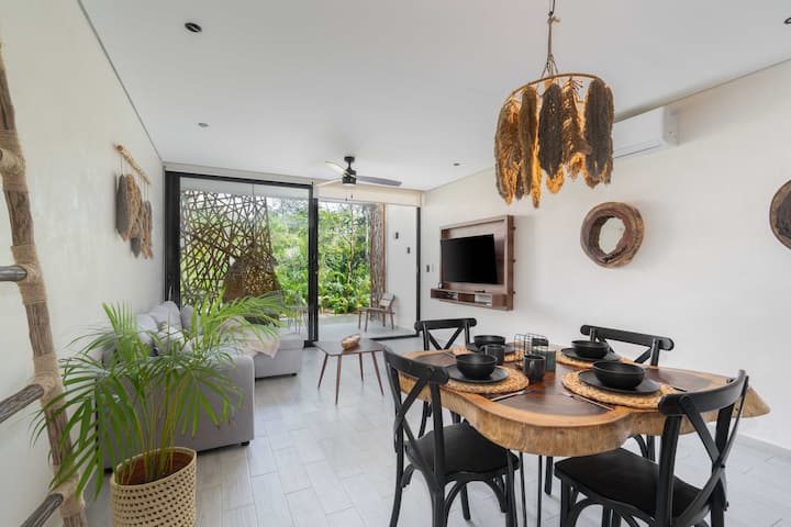 Cozy Apart W/ Private Patio Tub & 2 Free Bikes - Quintana Roo