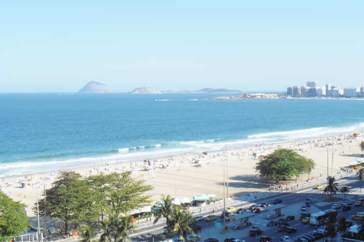 Deslumbrante Vista Da Praia De Copacabana - Copacabana