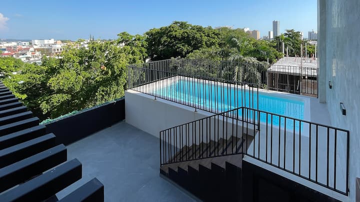 Central Apartment With Pool Near El Malecon - Mazatlán