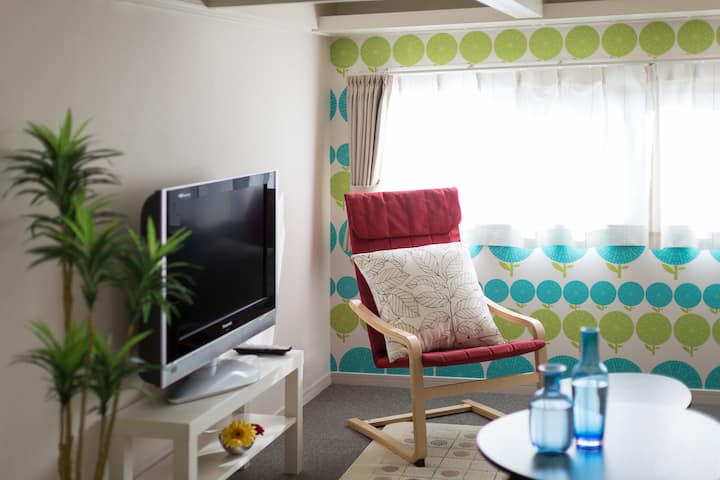 【Met-c】広々80㎡のお部屋/9名宿泊可!キャナルシティ徒歩4分! - Fukuoka