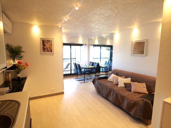Seafront Classy Apt 2/4p A/c Fiber Wifi Own Garage - Fréjus
