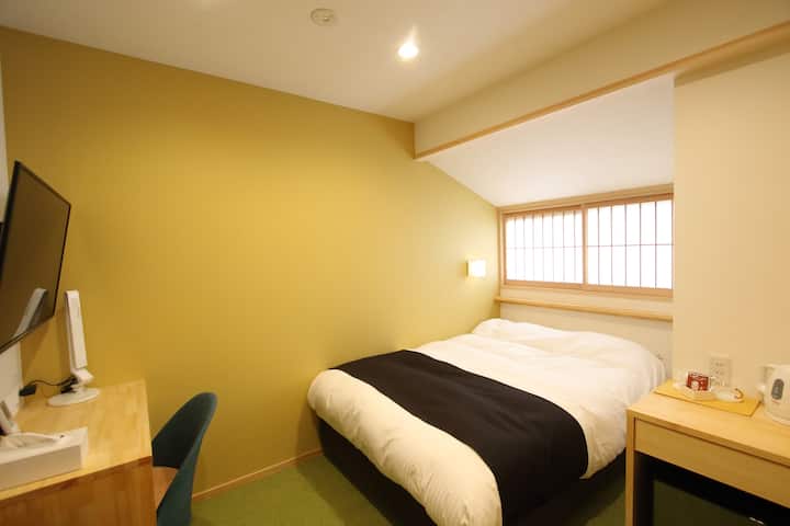 【みつくりHotel】#203【津山icより車で6分、カフェ付きホテル】wi-fi、空調/最大2名 - 津山市