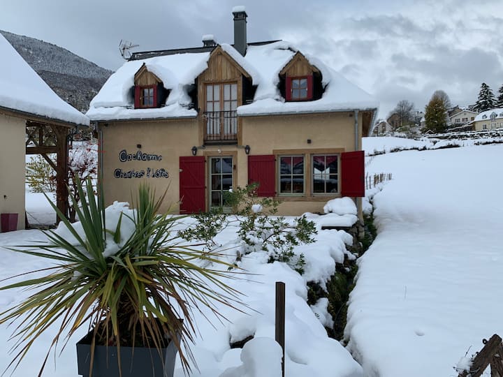 Chalet Cachame, Charme, Confort Et Sérénité - Argelès-Gazost