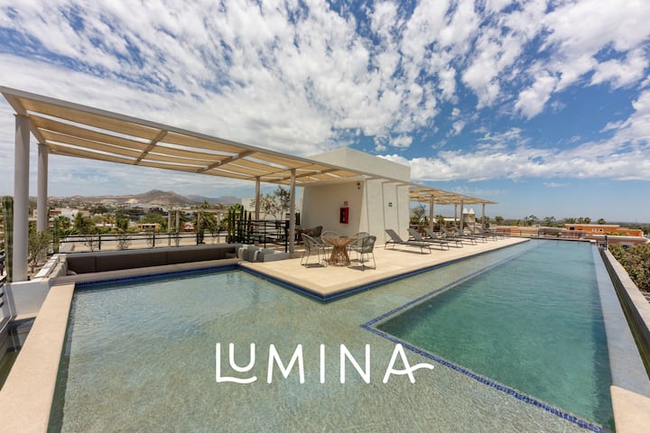 Modern 1br | Rooftop & Pool In Cardinal San José - San José del Cabo