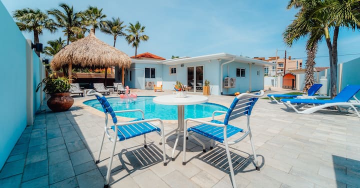 Villa Las Iguanas 1 Min To Beach - Aruba