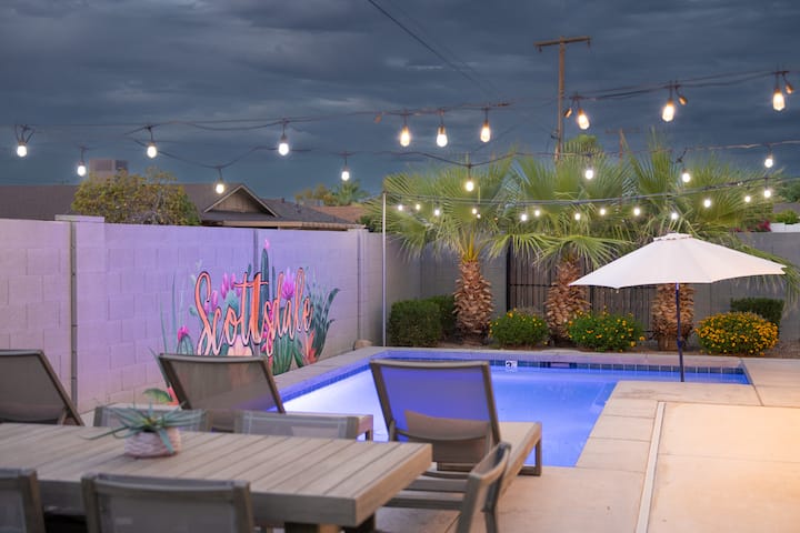 Colorful Southwest House - Free Heated Pool 85° - Scottsdale, AZ