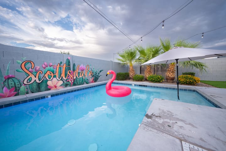 New! Colorful Southwest House - Free Heated Pool! - Scottsdale, AZ