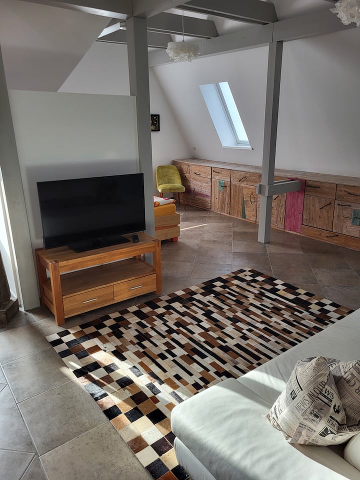 Loft In Stadtvilla Am Tollensesee Für 4 Personen - Burg Stargard