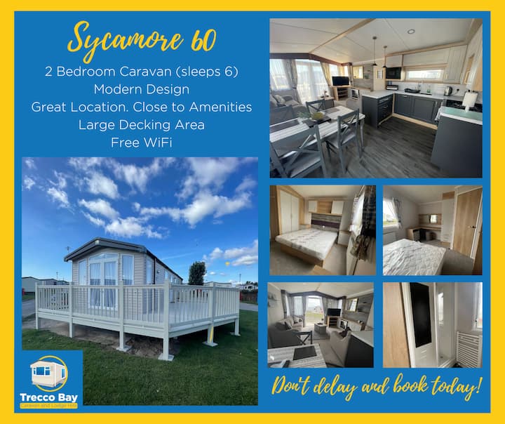 2 Bedroom Caravan (Sycamore 60) - Porthcawl