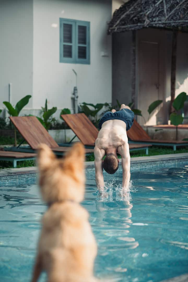 Rustic Cottage In Surf School: 3 - Varkala