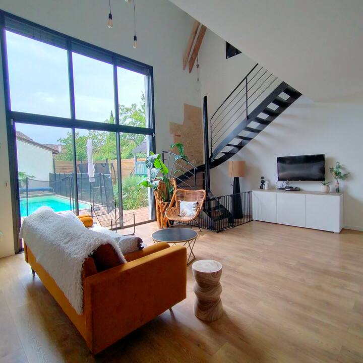 Belle Grange Rénovée 10 Pers - Auch