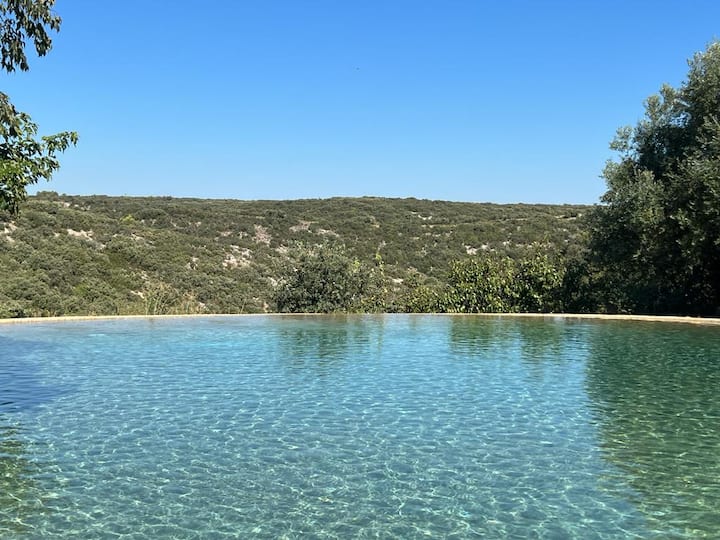 Villa 6 Pers Uzes Piscine Lagon - Uzès