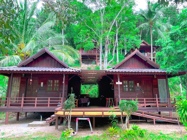 Wangsai Waterfall Bungalow 3&4 3mins Walk To Beach - Ko Pha-ngan