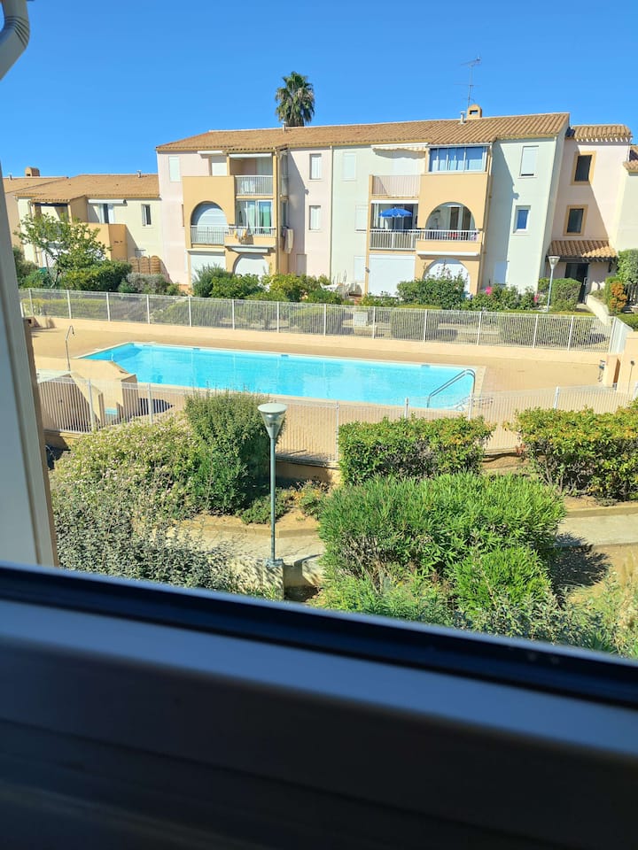 Appartement Vue Piscine-jardin - Agde