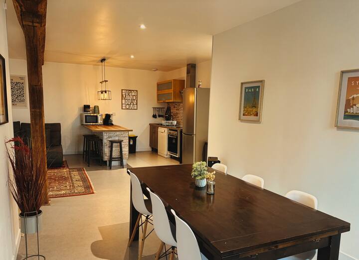 Aux Canards Cozy - Chambre Privée 4 En Colocation - Nogent-sur-Seine