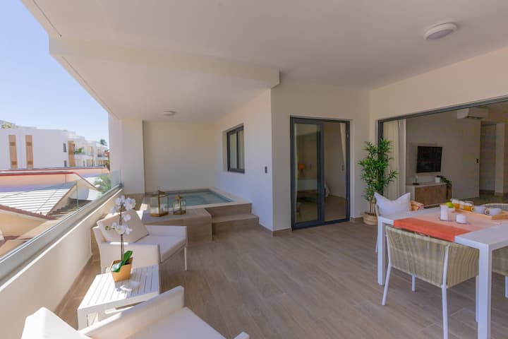 Bavaro Beach Apt With Private Pool At The Terrace - Punta Cana