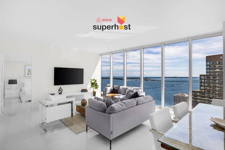 Gorgeous Ocean View Unit 2/2 Icon Brickell #3708 - Miami, FL
