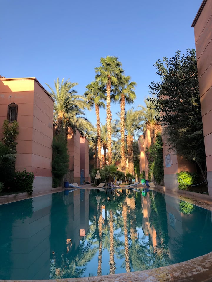 Chambre Matrimoniale Dans Riad - Marrakesh