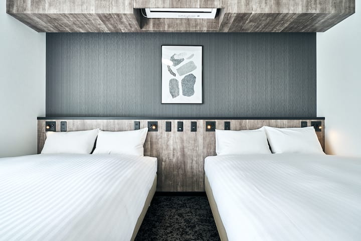 Grandstay博多駅北 スーペリアラージツインB - Fukuoka