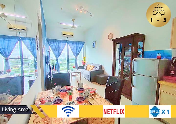 Comfy Park View Stay Above D’pulze Mall #Dp4 - Cyberjaya