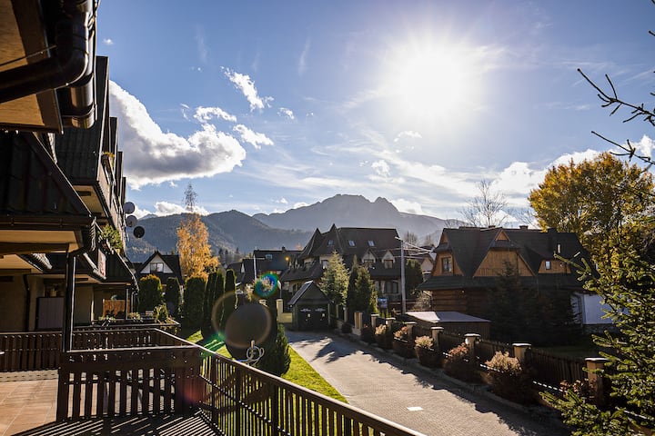 Elegant Apartment With Big Terrace & Mountain View - Zakopane