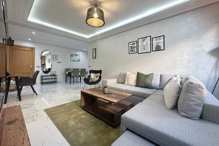 Cozy Modern New Apt | Downtown | 4p | Freeparking - Rabat