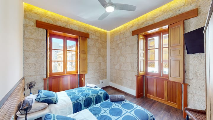 Habitación Doble Con Baño Compartido - スペイン ラス・パルマス