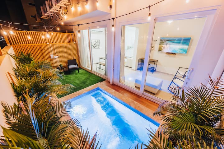 Sun Cocorobana 6, One Bedroom Private Plunge Pool - Aruba