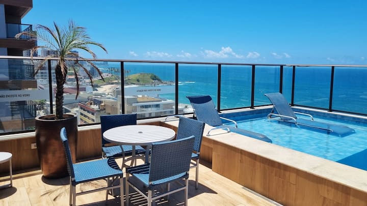 Belo Apt Na Barra, Próximo Da Praia E Do Farol - Bahia (estado)