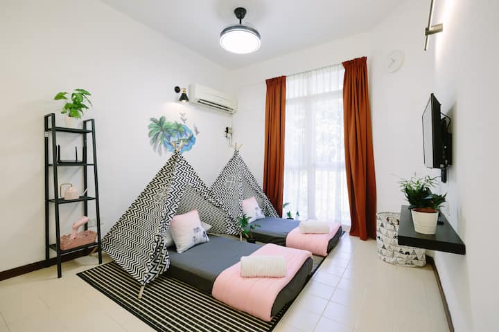 Ee's Seaside House | Homestay 3 Min Walk To Beach - Batu Ferringhi