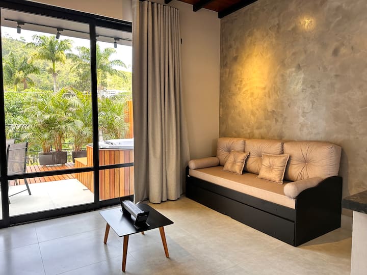 Duplex | Jacuzzi E Vista Panorâmica - Águas de Lindoia